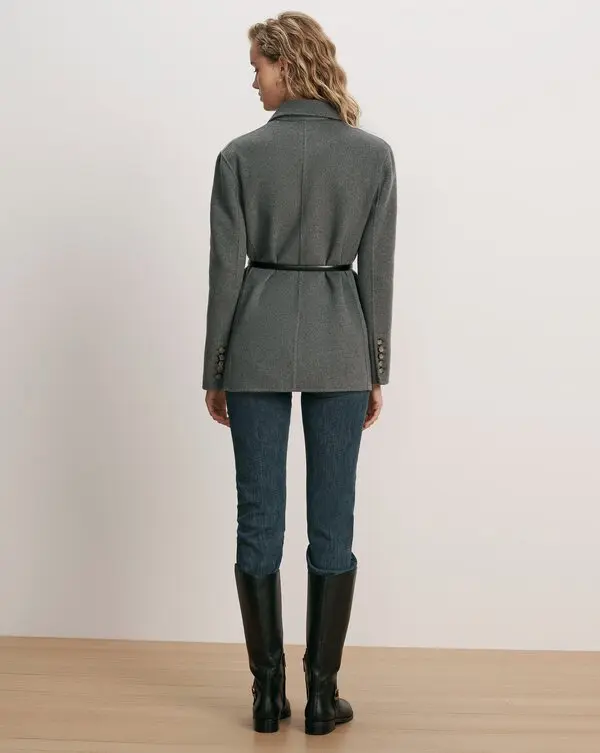 Veronica Beard Fosterly Belted Jacket
