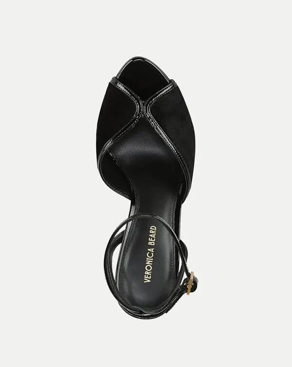 Veronica Beard Anora Stiletto Sandal - Black