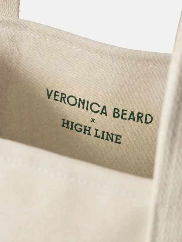 Veronica Beard X High Line Canvas Tote