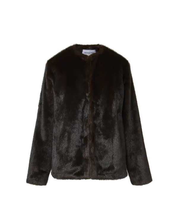 Veronica Beard Griselda Faux Fur Coat
