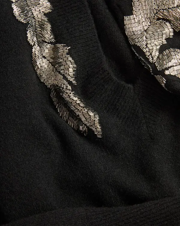 Veronica Beard Saelith Beaded Sweater