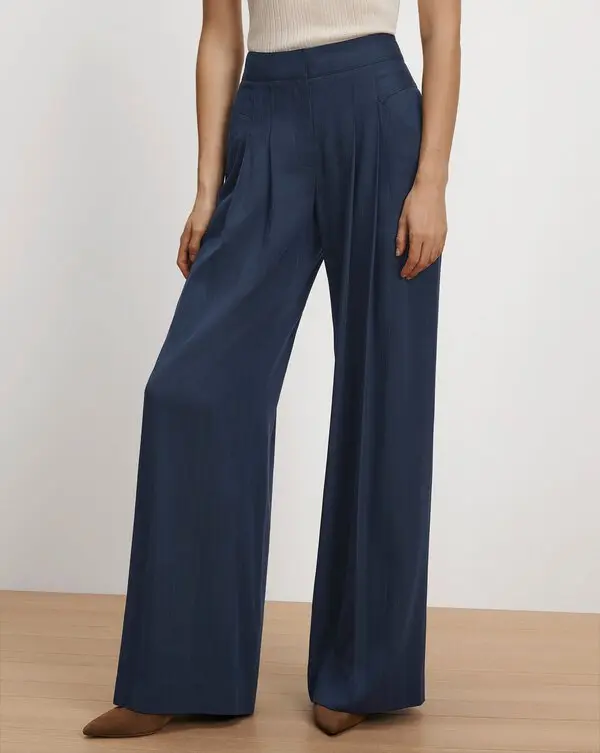 Veronica Beard Tyrell Wide-leg Pant