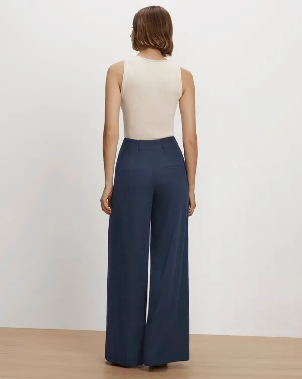 Veronica Beard Tyrell Wide-leg Pant