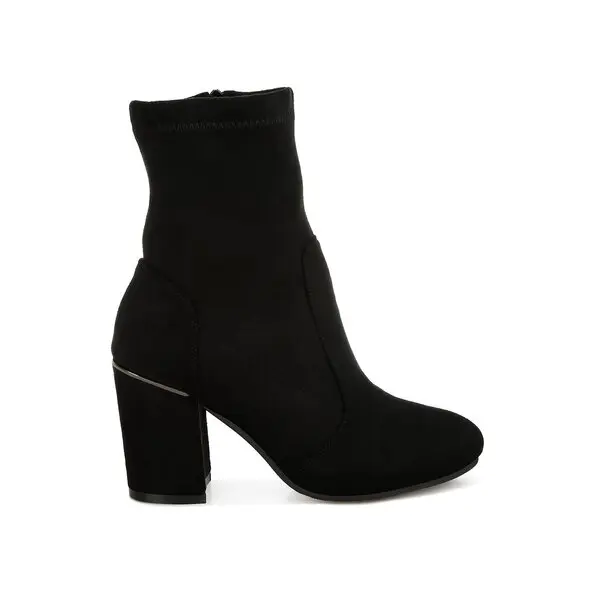 RAG & CO Nidaros Microfiber Sock Boots - Black