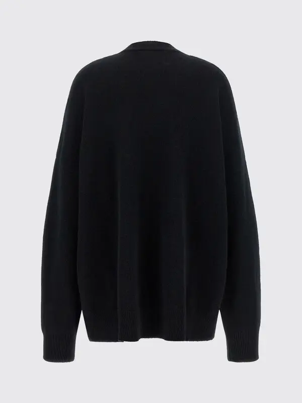 Extreme Cashmere V-neck Cardigan In A Cashmere Blend With Dropped Shoulders