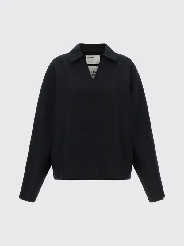 Extreme Cashmere V-neck Cashmere And Wool Blend Jumper With Dropped Shoulders