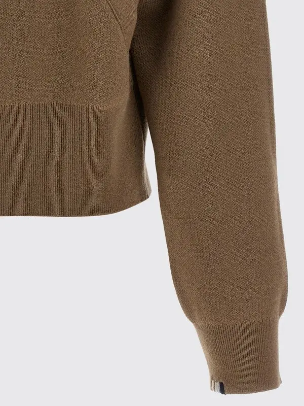 Extreme Cashmere Zipped Turtleneck Cardigan In Pure Cashmere