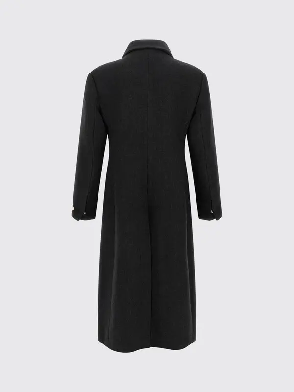 Jacquemus Long Double-breasted Virgin Wool Coat With Lapels