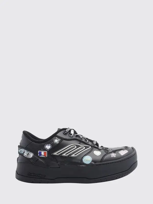 Balenciaga Hamptons Trainers With Printed Monogram And Platform Sole