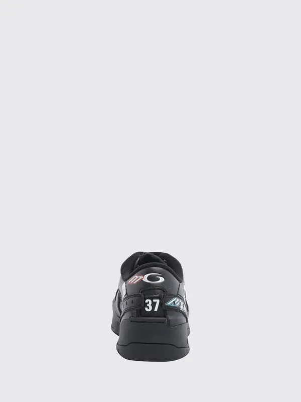 Balenciaga Hamptons Trainers With Printed Monogram And Platform Sole