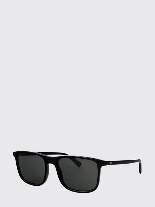 Emporio Armani Rectangular Aviator Sunglasses In Acetate