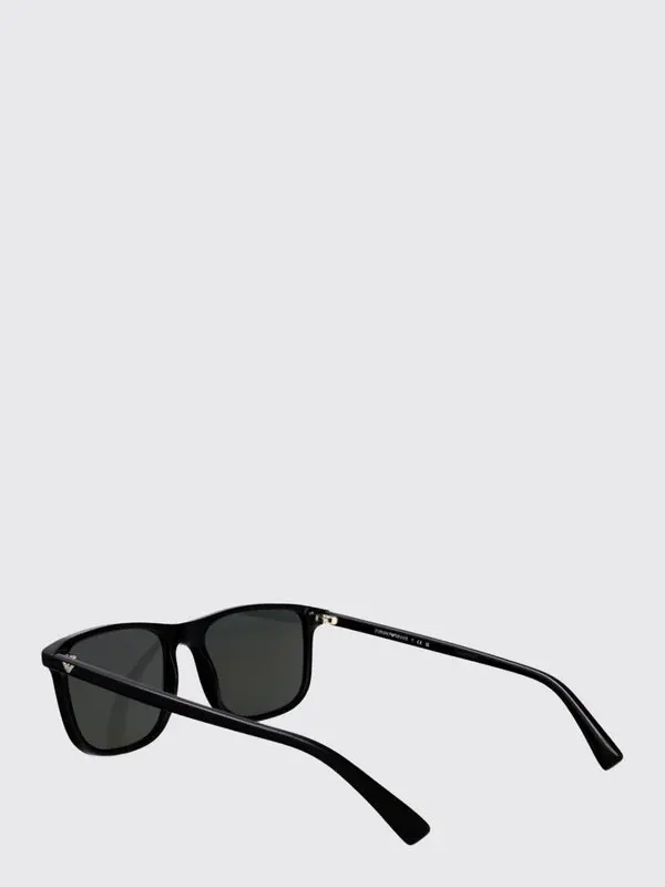 Emporio Armani Rectangular Aviator Sunglasses In Acetate