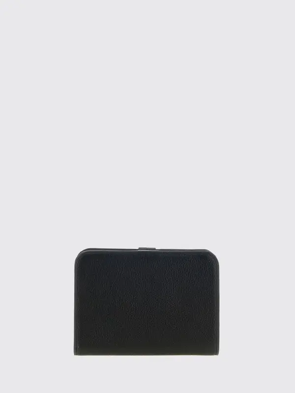 Chloé Calfskin Leather Bifold Wallet With Logo Charm