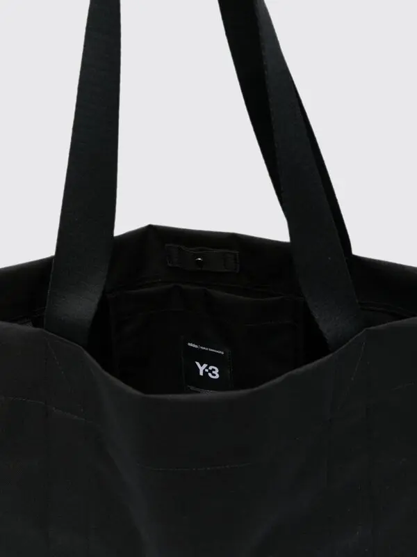 Y3 Polyamide Tote Bag With Double Handle And Tonal Logo