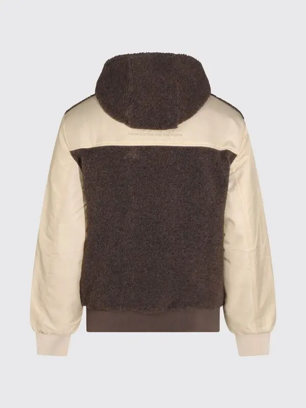 MAUNA KEA Fleece Hooded Zip-up Jacket - Brown