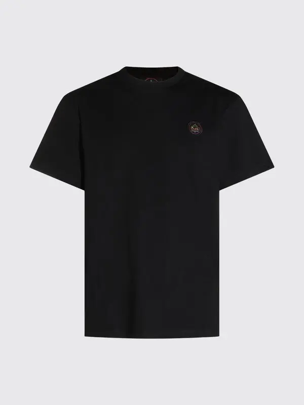 MAUNA KEA Cotton T-shirt With Graphic Print And Back Logo - Black