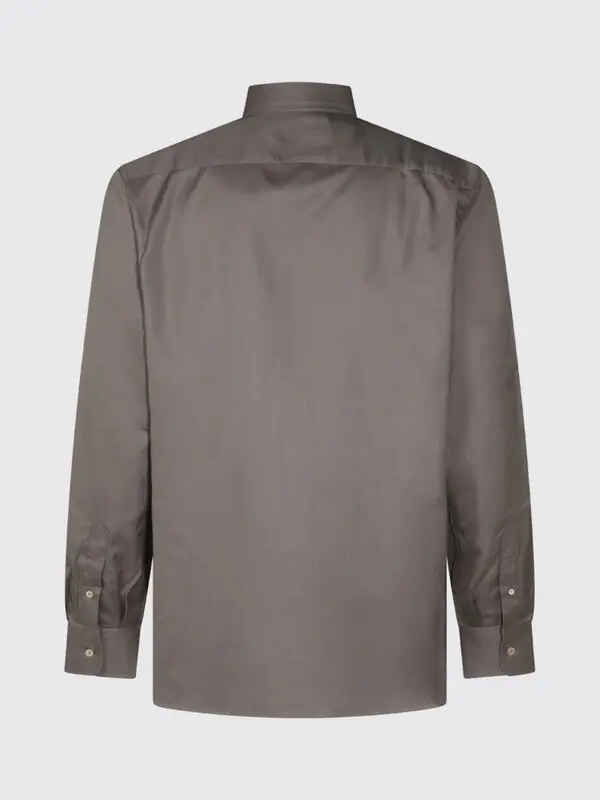 Brunello Cucinelli Casual Long-sleeved Cotton Shirt With French Collar