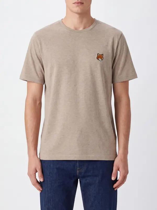Maison Kitsuné Chillax Fox Logo Cotton Crewneck T-shirt
