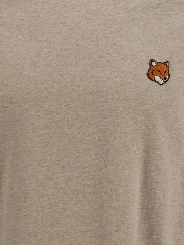 Maison Kitsuné Chillax Fox Logo Cotton Crewneck T-shirt