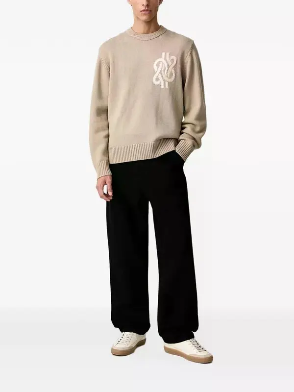Filling Pieces Logo-embroidered Sweater