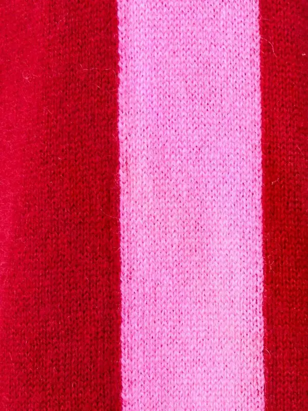 From Future V-neck Side-stripe Sweater