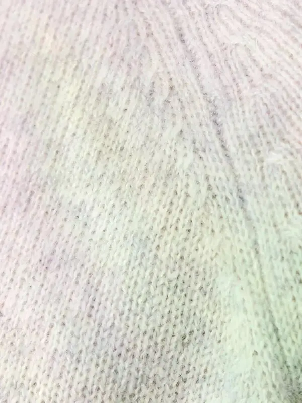 From Future Rainbow-stripe Mock-neck Sweater