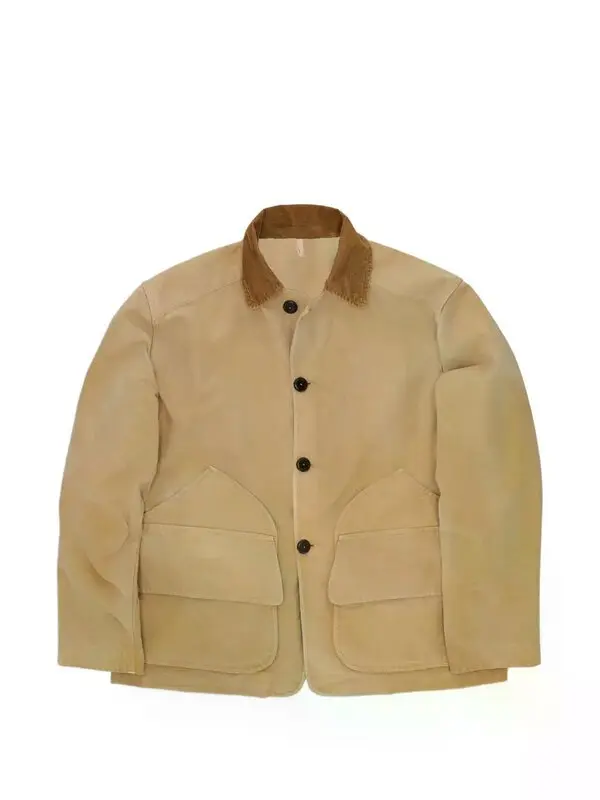 FORTELA Blanckett Corduroy-collar Coat
