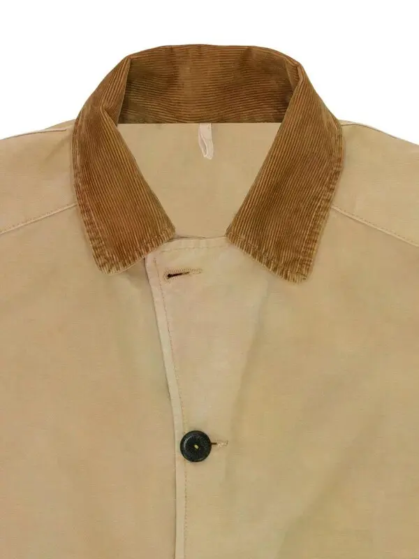 FORTELA Blanckett Corduroy-collar Coat