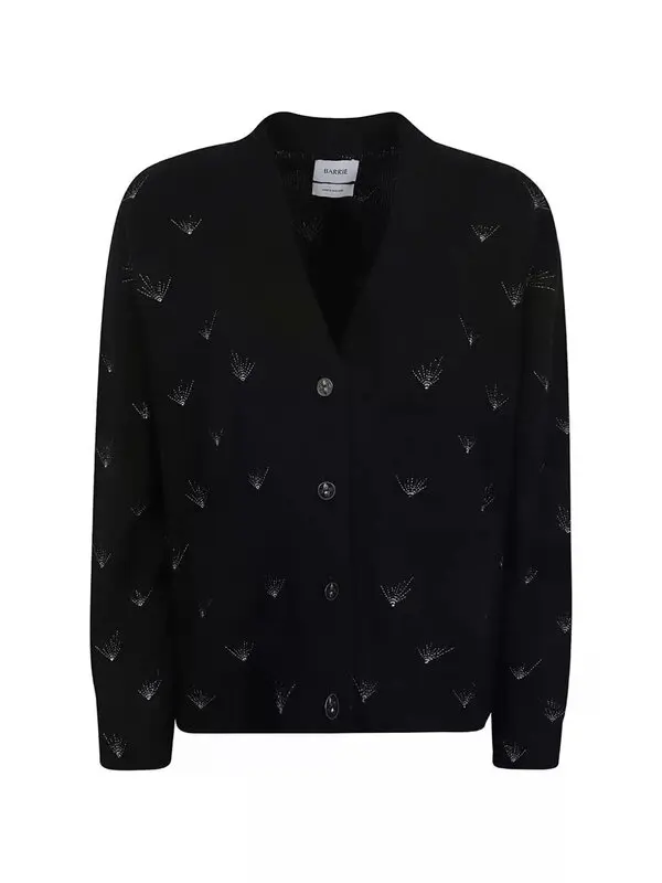 BARRIE Iconic Crystal-embellished Cardigan