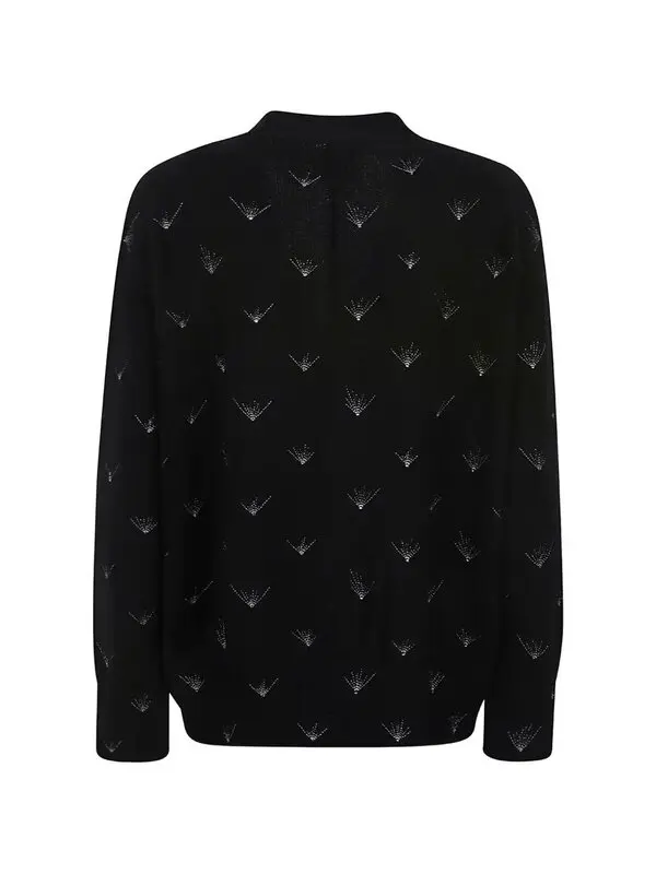 BARRIE Iconic Crystal-embellished Cardigan