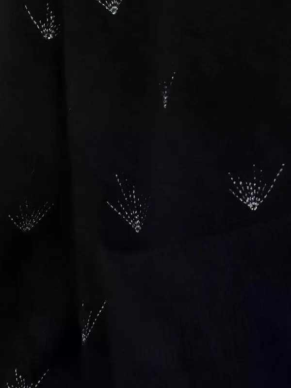 BARRIE Iconic Crystal-embellished Cardigan