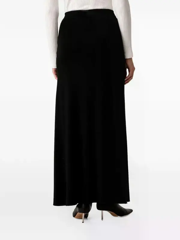 Ermanno Scervino Lace-trim Jersey Maxi Skirt