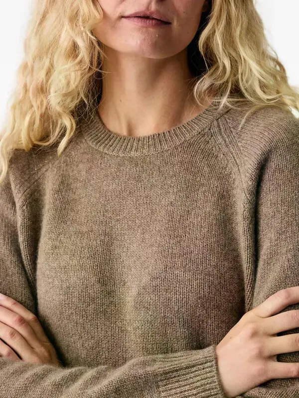From Future Raglan-sleeve Embroidered-logo Sweater