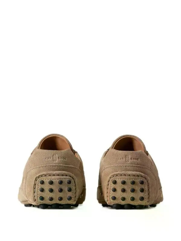 Car Shoe Perforated Suede Sneakers