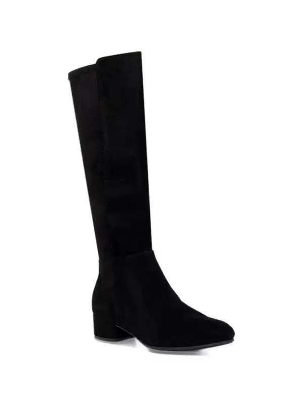 Dune London Tayla Suede-effect Knee-high Boots