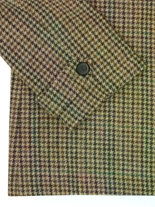 FORTELA Amedeo Single-breasted Tweed Coat