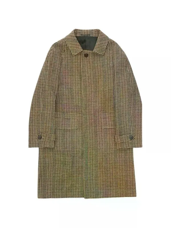 FORTELA Amedeo Single-breasted Tweed Coat