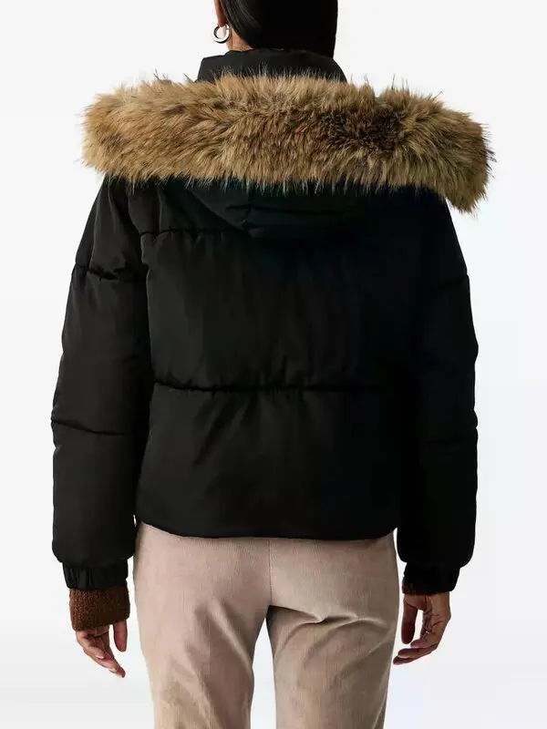 FRACOMINA Faux-fur Trim Padded Jacket
