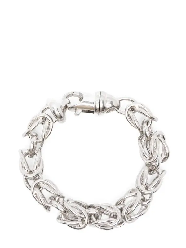 TOTEME Byzantine Chain Bracelet In Recycled Brass With Clasp Closure