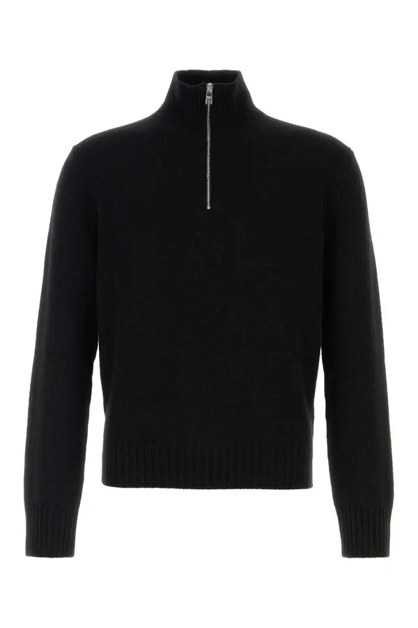 Prada Wool-cashmere Blend Sweater For - Black