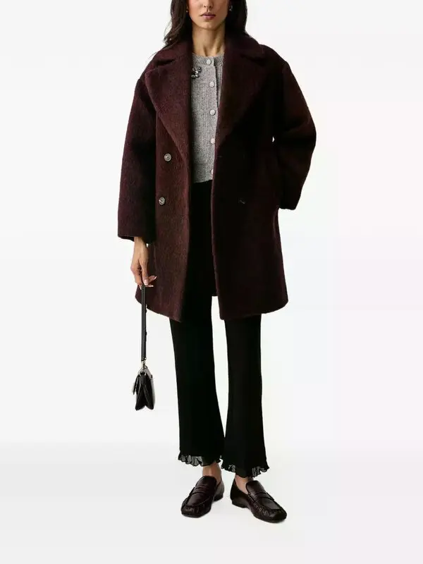 FRACOMINA Sequin-embellished Puffed-sleeve Cardigan