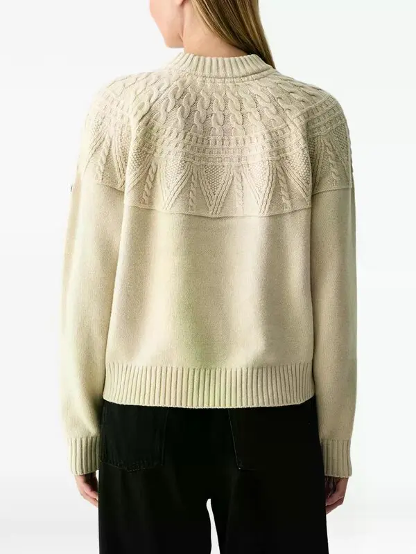 Fjallraven Cable-knit Wool Sweater