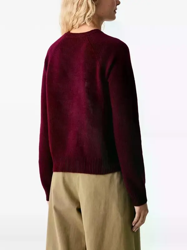 From Future Raglan-sleeve Ribbed-trim Sweater
