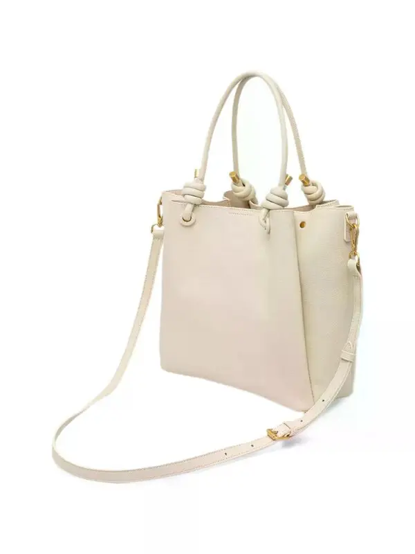 ERMANNO FIRENZE Logo-plaque Knotted Tote Bag
