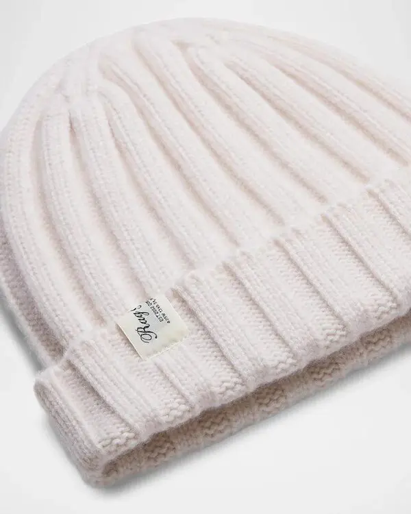 Rag & Bone Cassidy Cashmere Beanie - Ivory