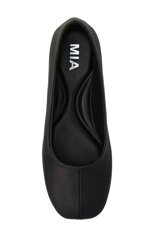 Mia Karissa Skimmer Flat - Black