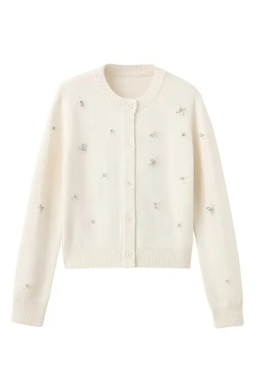 Mango Embellished Cardigan