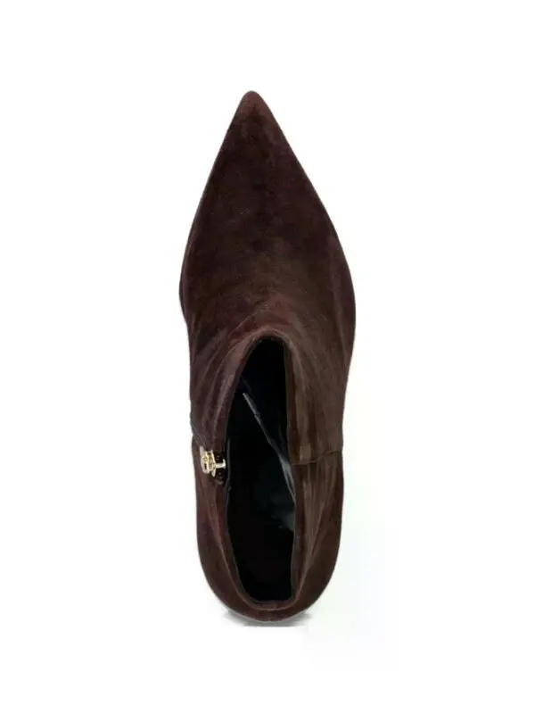 Dune London Obsessively Pointed-toe Suede Ankle Boots