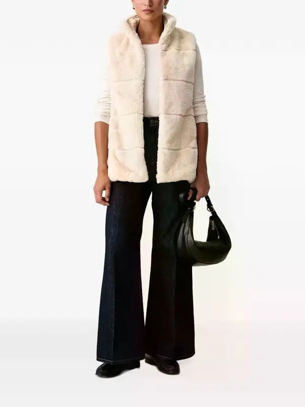 SAVE THE DUCK Reversible Faux-fur Gilet