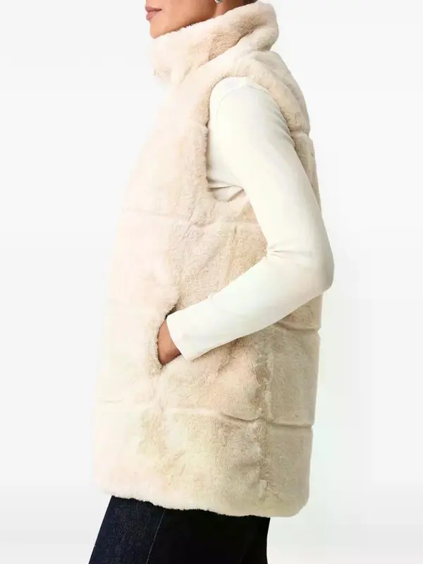 SAVE THE DUCK Reversible Faux-fur Gilet